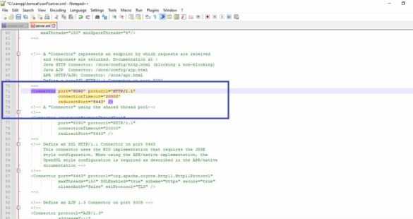XAMPP Tomcat/Error Starting Tomcat - TECHARGE
